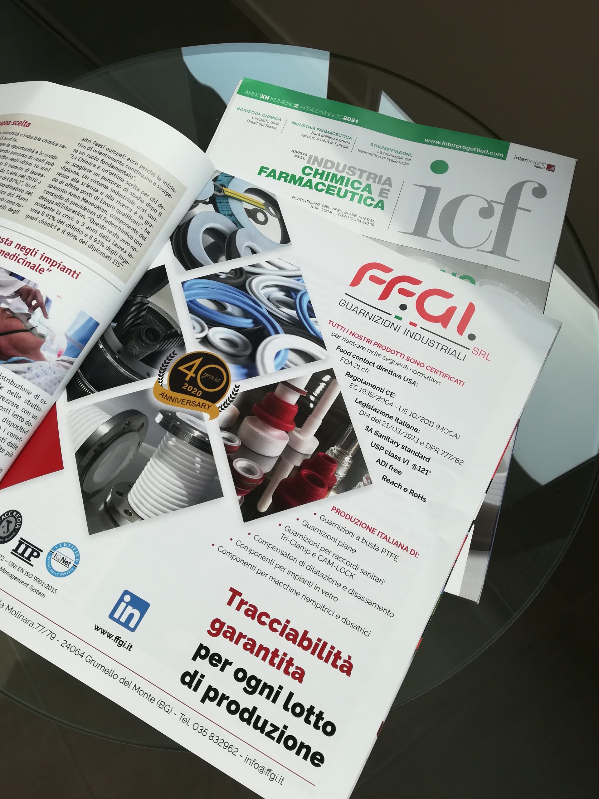 TALKING ABOUT US - FF.GI. srl - Industrial Gaskets